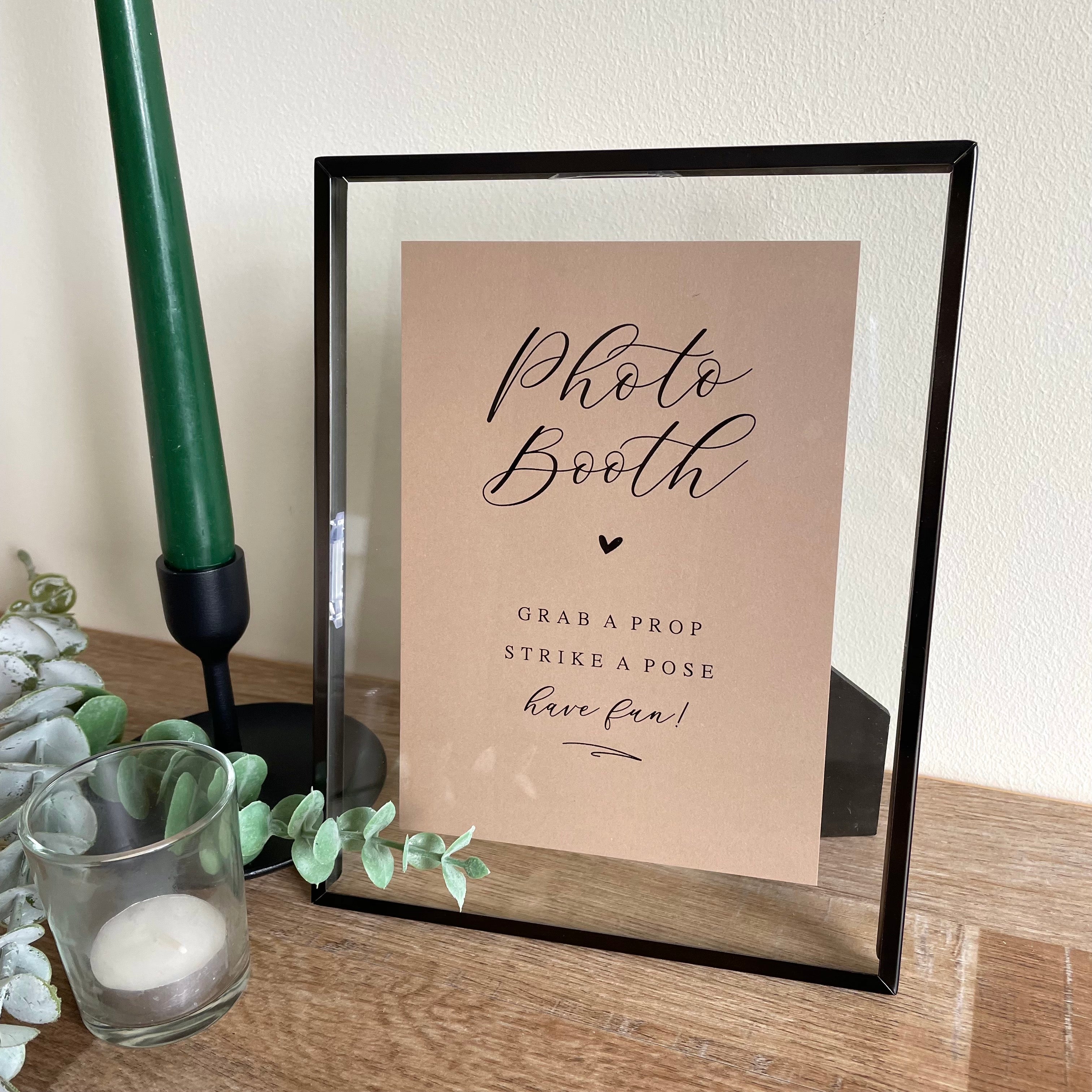 Wedding photo booth signs store