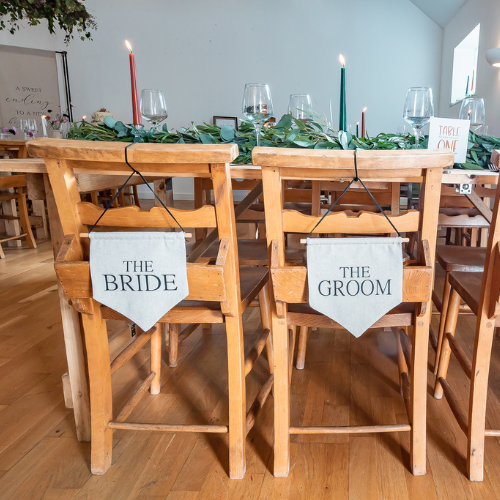Chair Sign Chair Back Sign From HoneyWoodLand For You